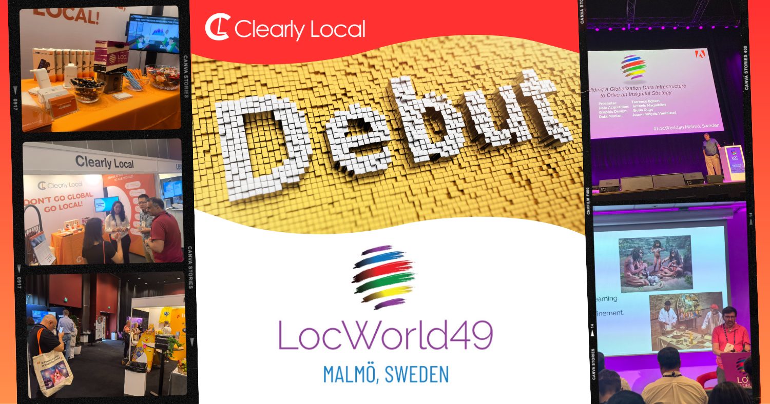 Clearly Local at LocWorld49: Joining industry leaders